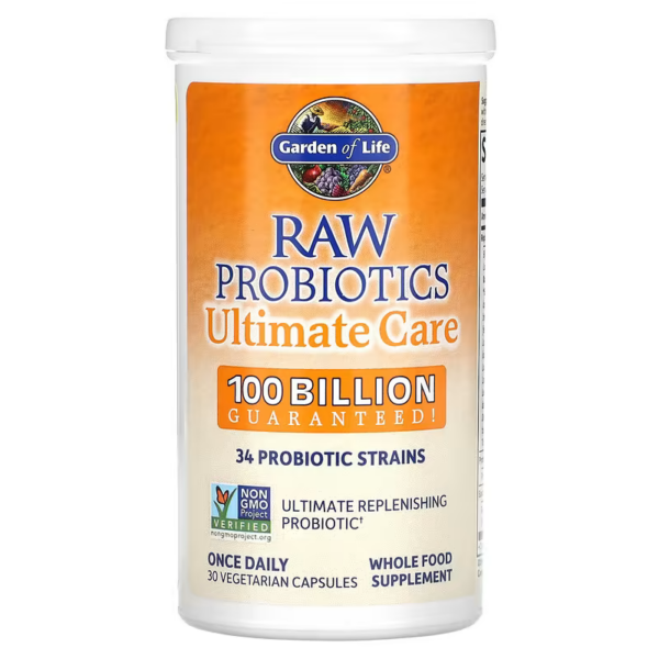 RAW Probiotics Ultimate Care, lọ 30 viên, Garden of Life - Lợi khuẩn ...